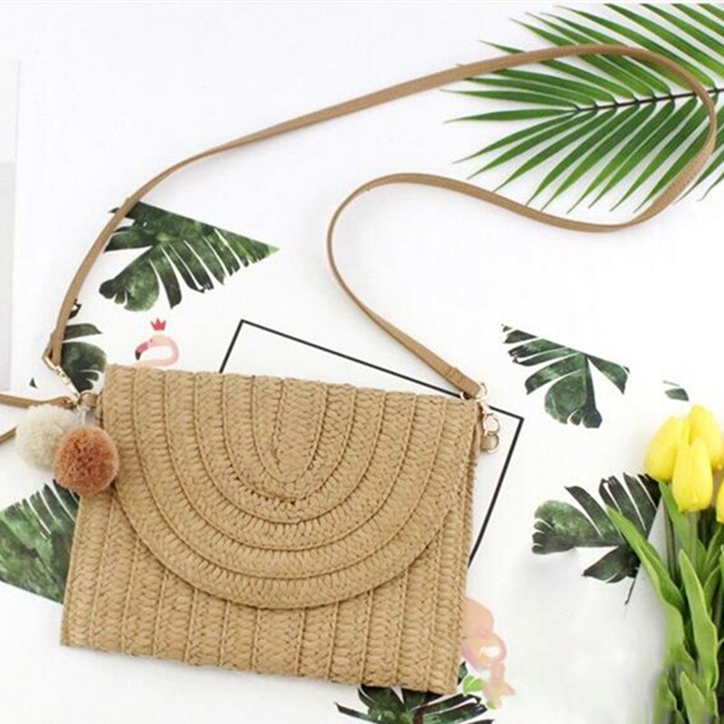 Sac Pochette Bohème Chic en Rotin | Sac-Ethnique.fr